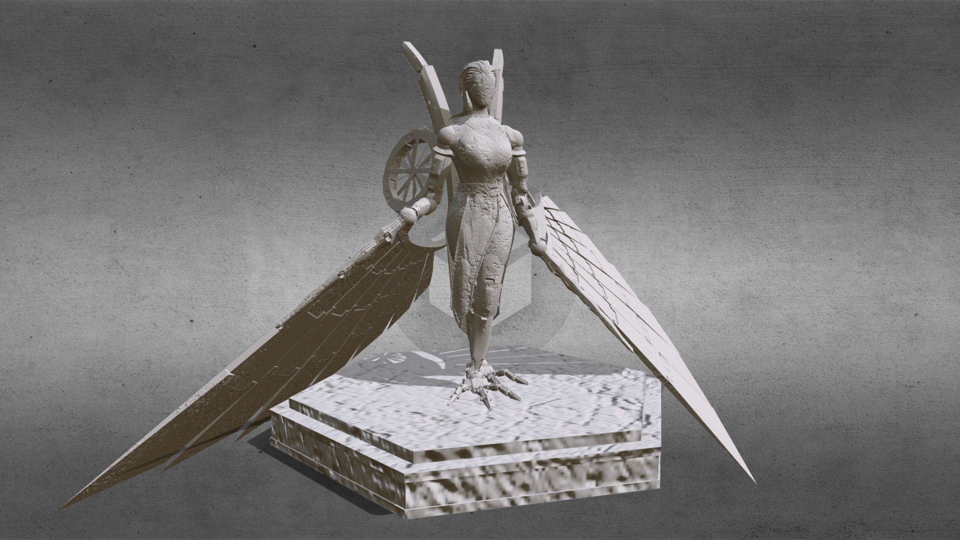 Harpy - Download Free 3D model by Artifex (@_artifex_) [2d025b2 ...