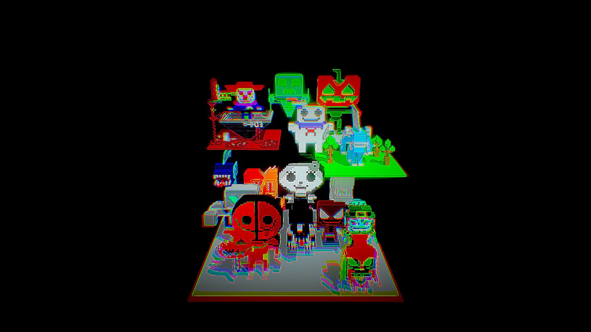 Monster Army for Halloween - Download Free 3D model by ...