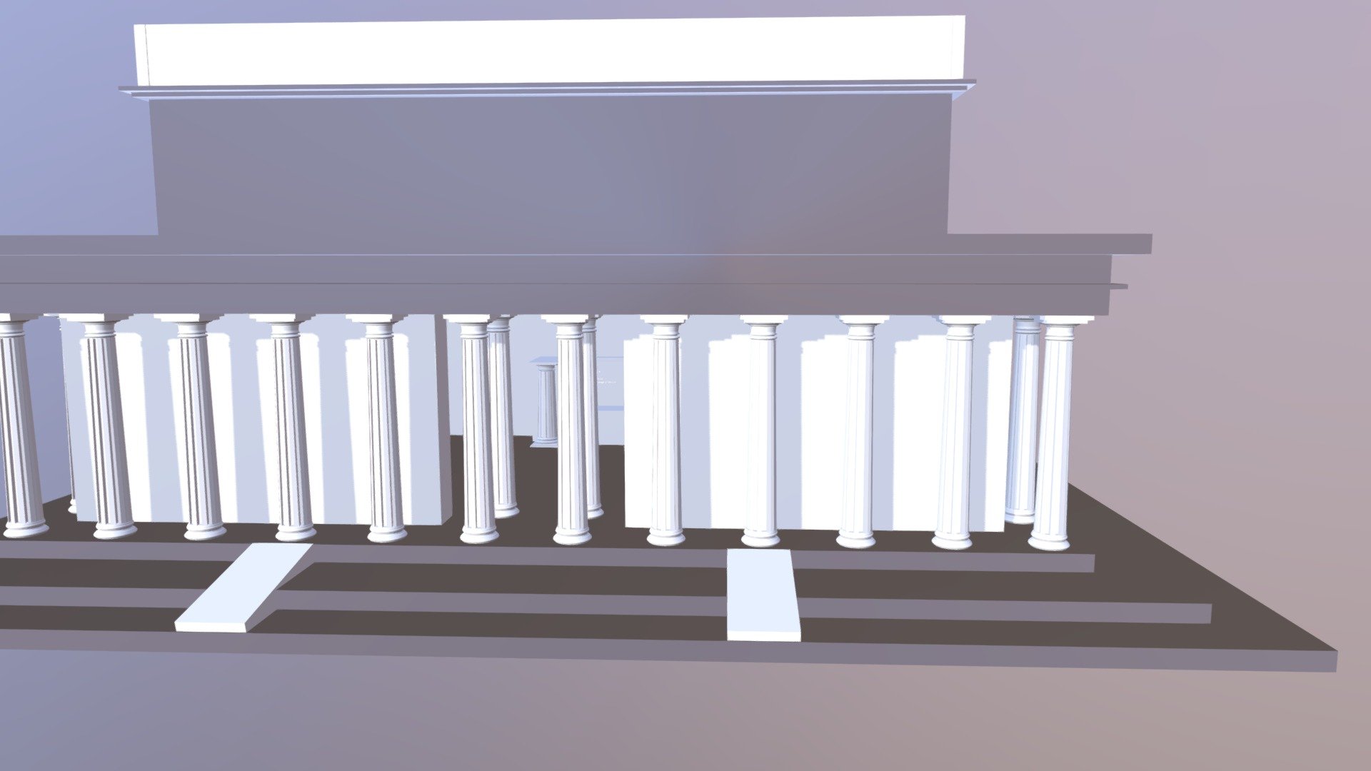 Lincoln Memorial (Building) - 3D model by NathanKanter [2d0387a ...