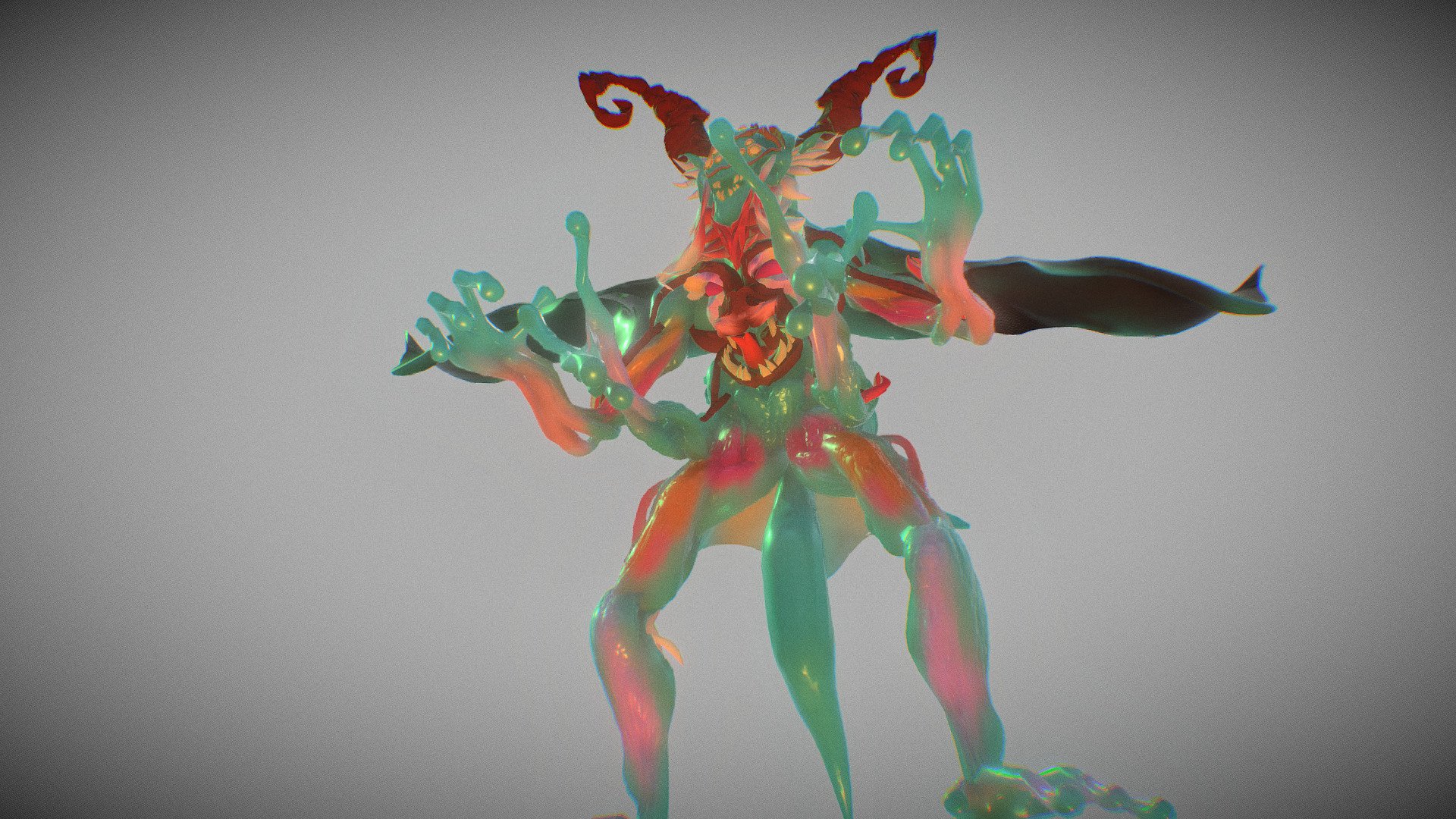 Impostor Monster Scream - 3D model by bingko [2d045e7] - Sketchfab
