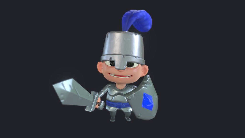 KnightOut - Knight Basic Outfit - 3D model by 2nd Studio (@2ndstudio ...