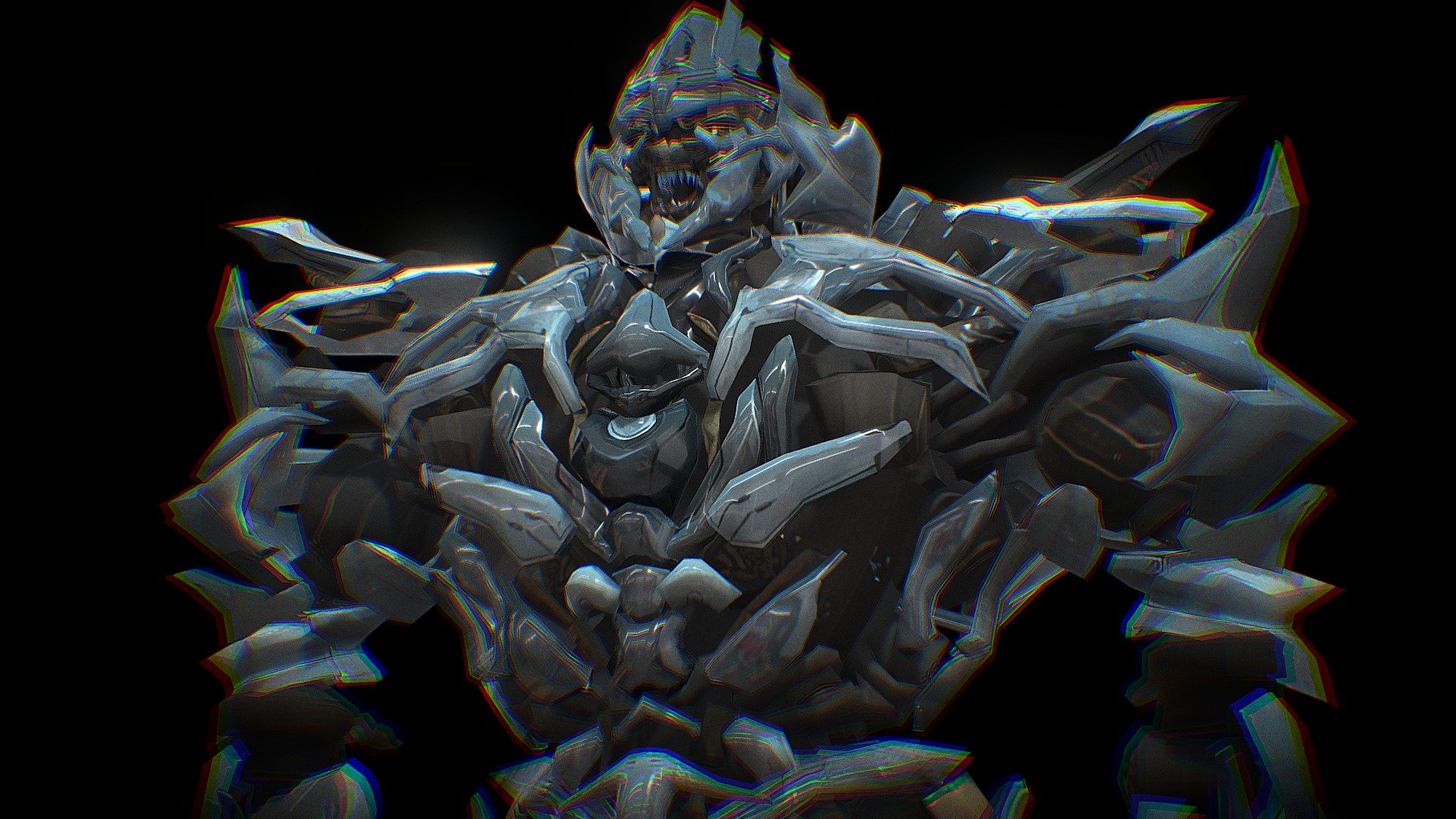 Megatron | Transformers 2007 | Rigged - Download Free 3D model by K ...