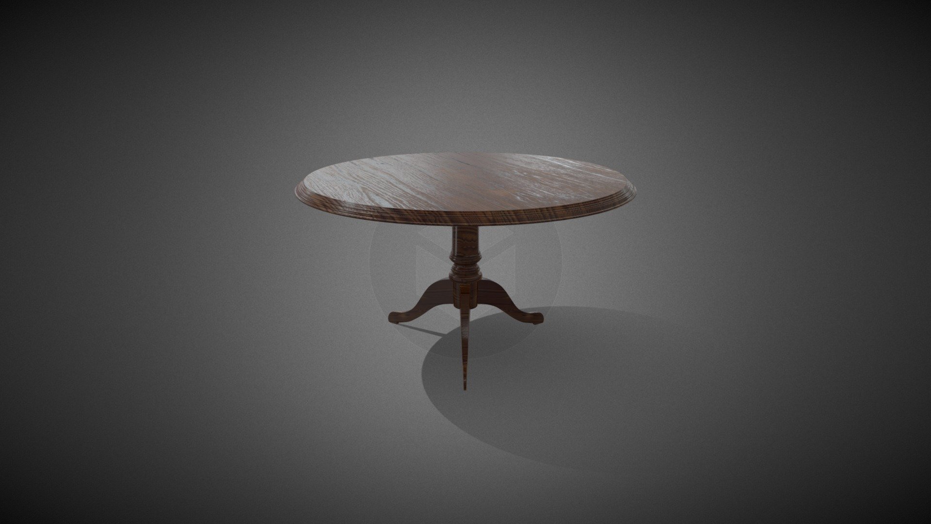 Conference Round Table OBJ - Download Free 3D model by Fabian Tasama ...