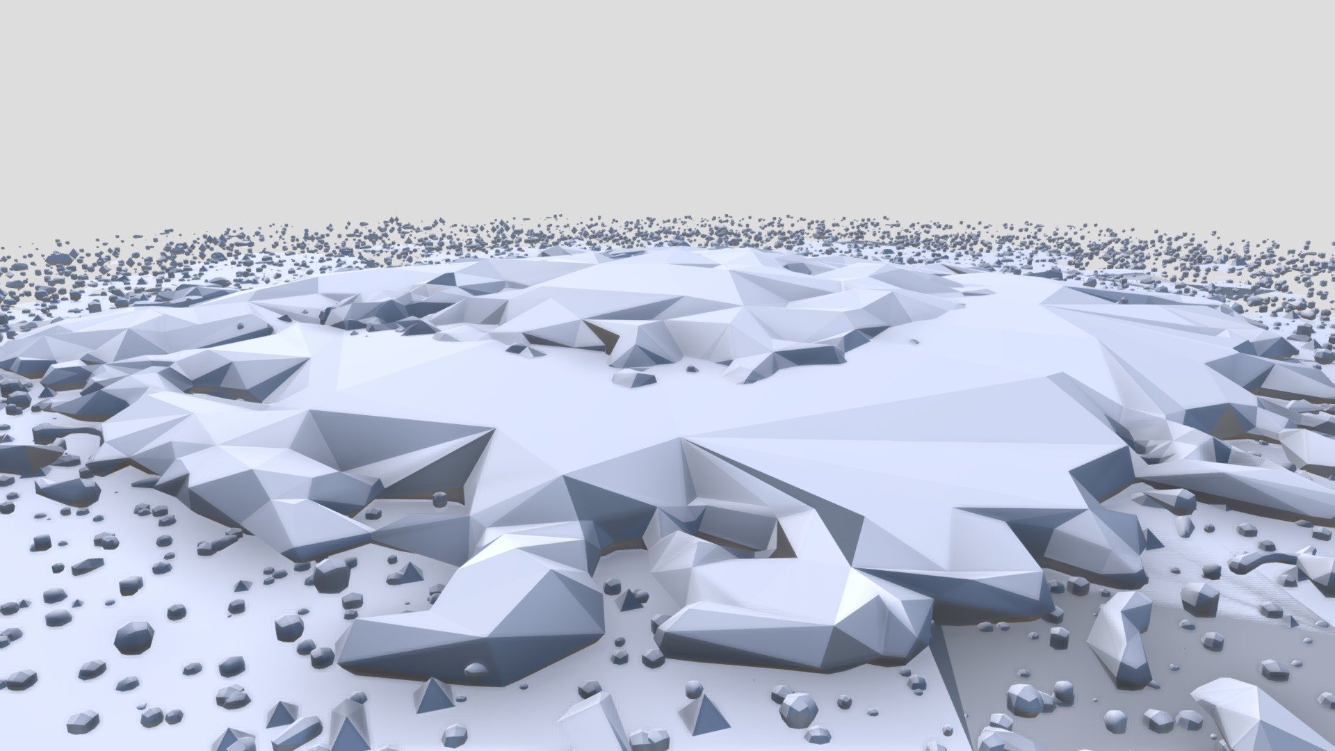SNOW LOWPOLY_ NO 2 - Buy Royalty Free 3D model by DTA DESIGN STUDIO ...
