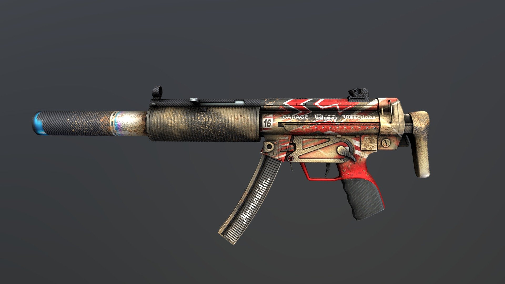 MP5SD - 3D model by kosear [2d074ca] - Sketchfab