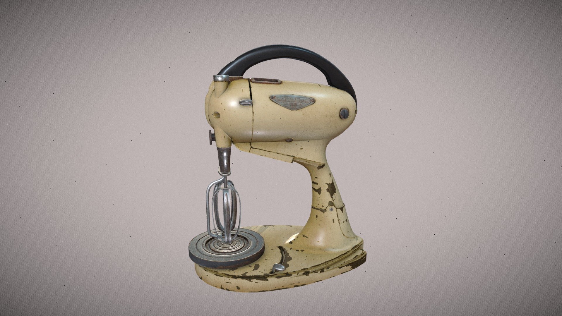 Vintage Hamilton Beach Model G - 3D model by Gasper (@g_vuk) [2d0820e ...