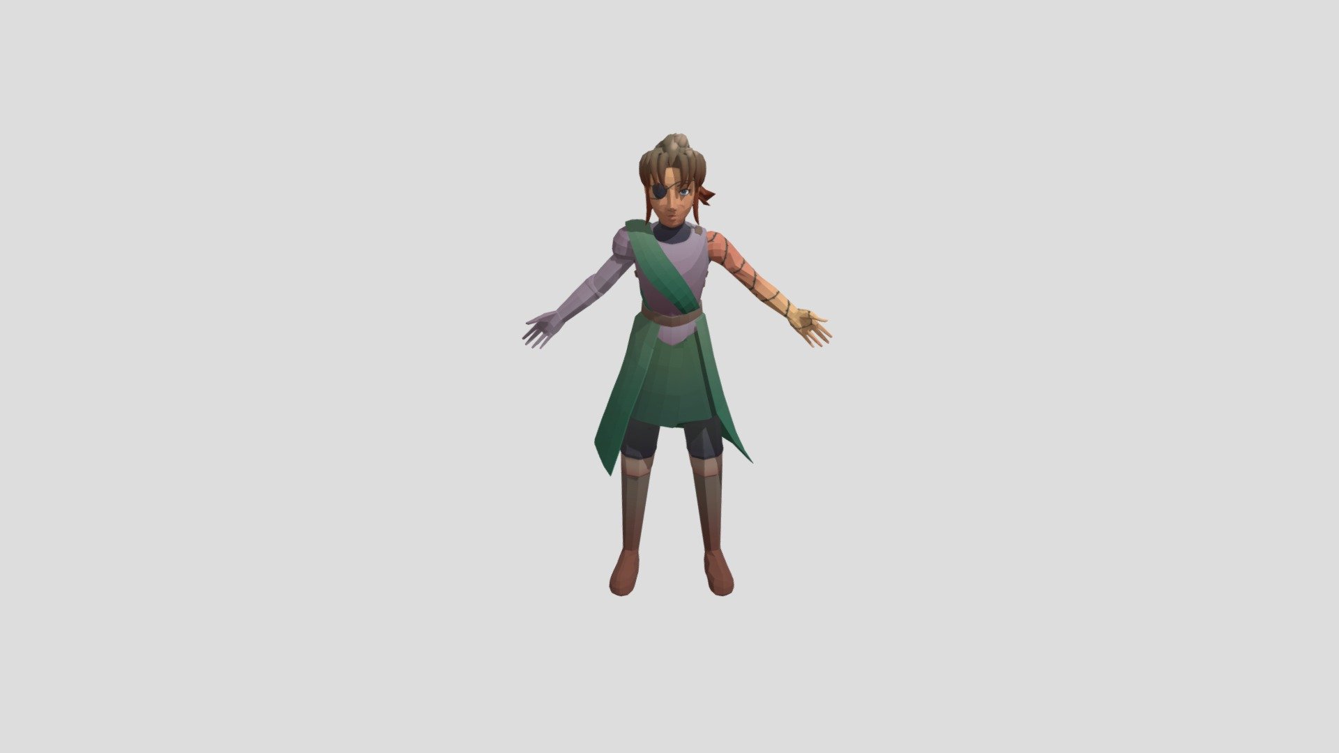 Monika Haggain - Download Free 3D model by animationswithabel [2d0bcc7 ...