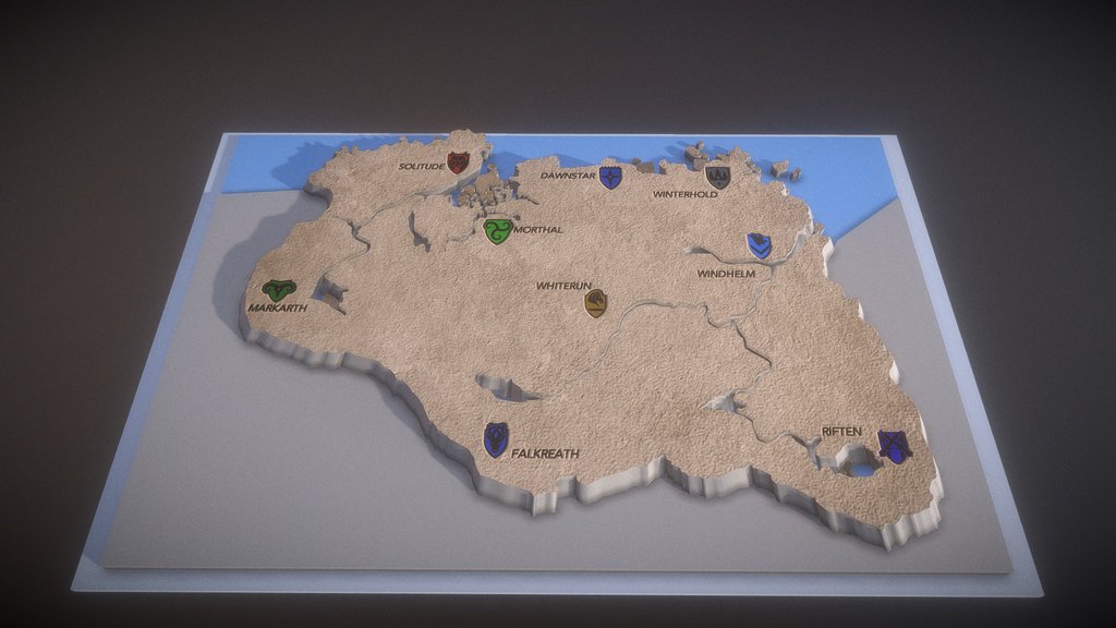 Skyrim - A 3D model collection by marinafv - Sketchfab