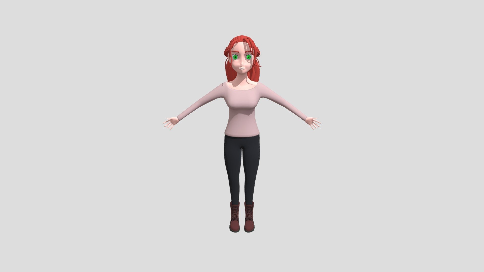 Lady - 3D model by enes29378 [2d0d219] - Sketchfab