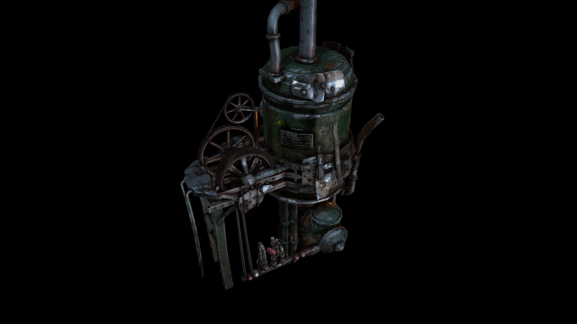 Postapocalyptic Industrial Prop - 3D model by ANIL AYAZ (@ocheevasithis ...