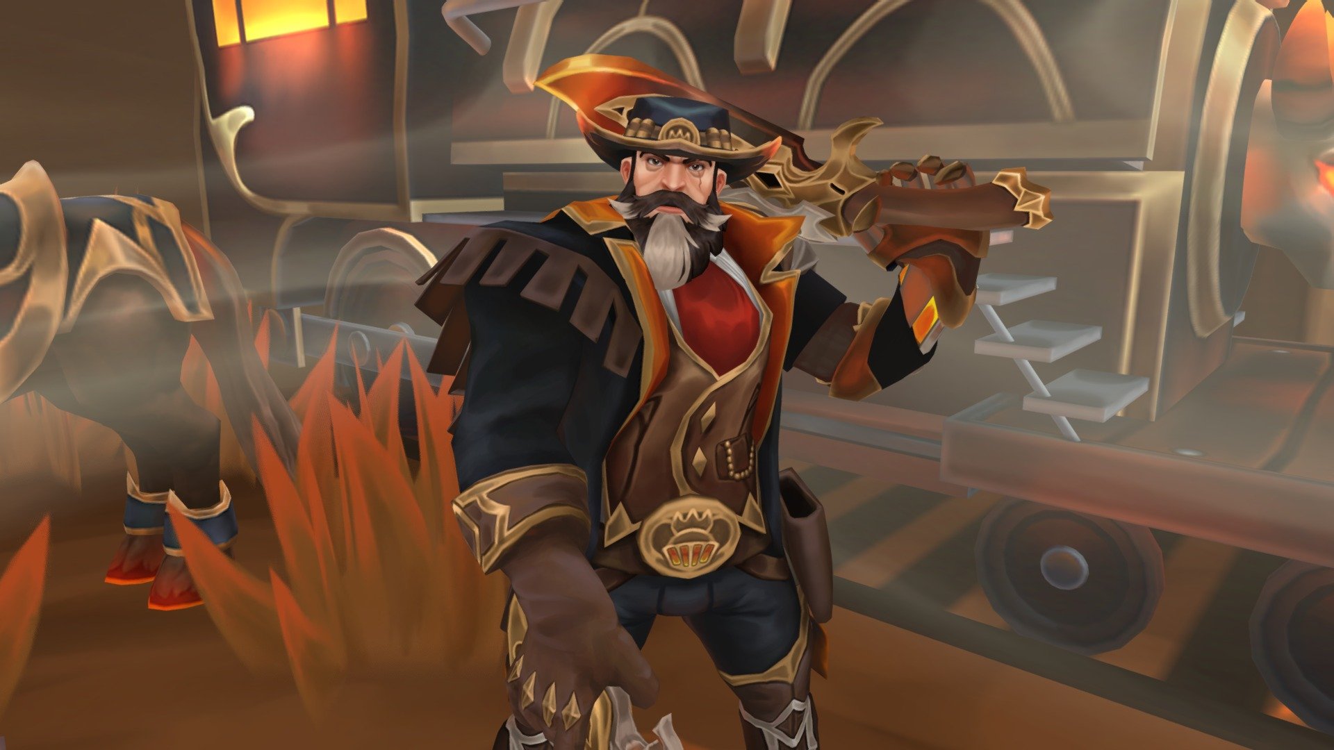 High Noon Gangplank - 3D model by Daniel Matos (@beardedshepherd) [2d123f7] - Sketchfab