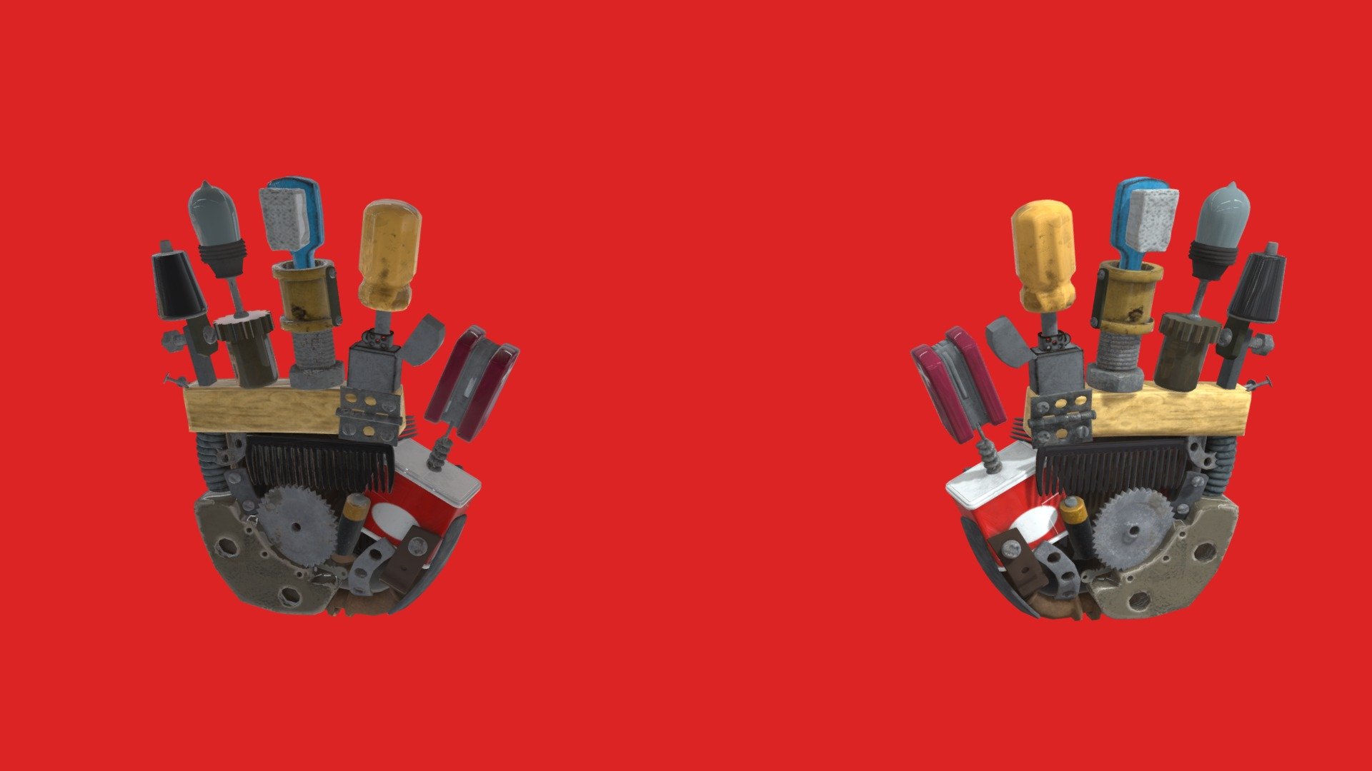 Scrap Hands Project: Playtime - Download Free 3D model by Mathchop ...