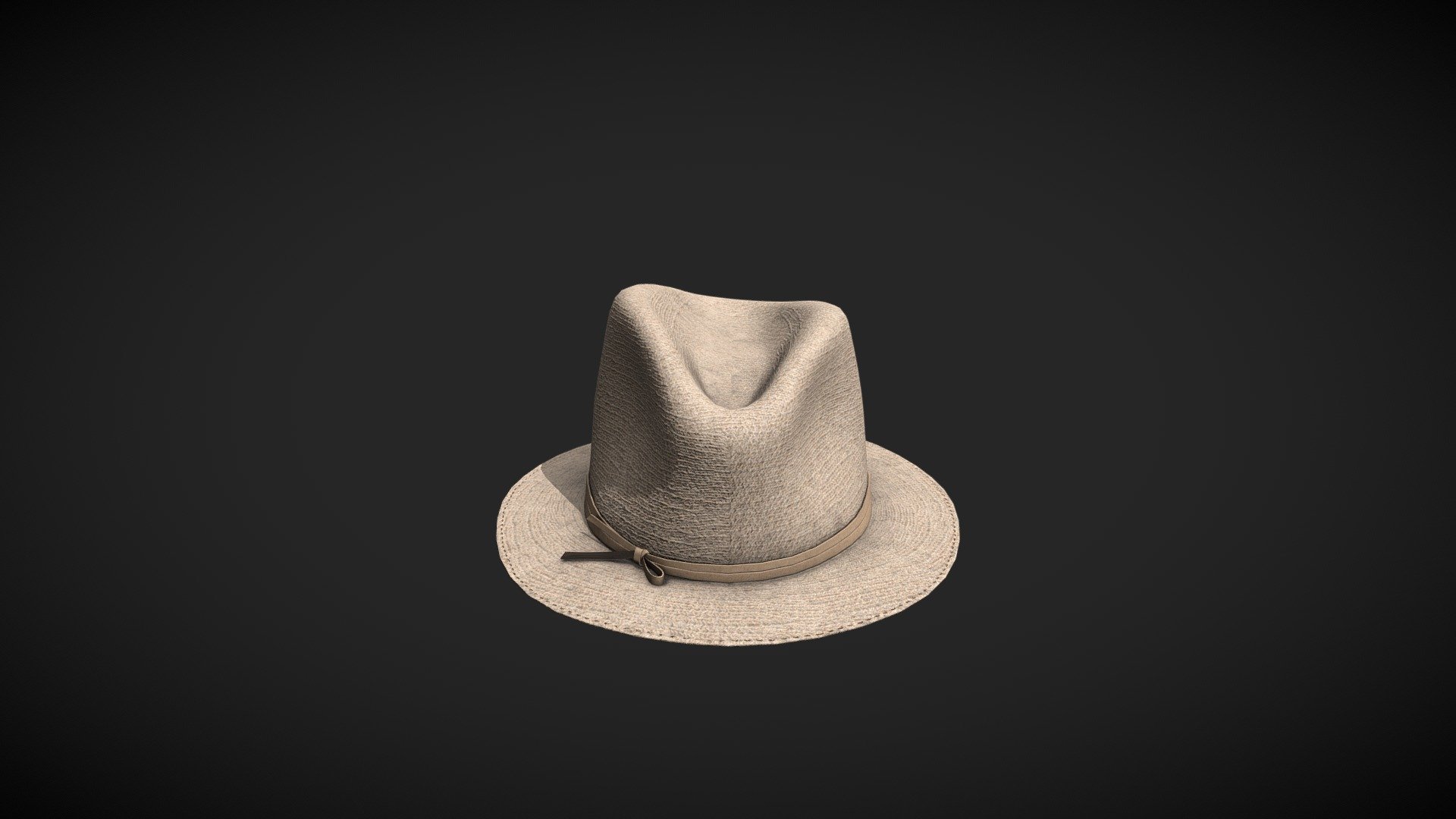 Fedora hat - 3D model by aakashkubavat [2d137f8] - Sketchfab