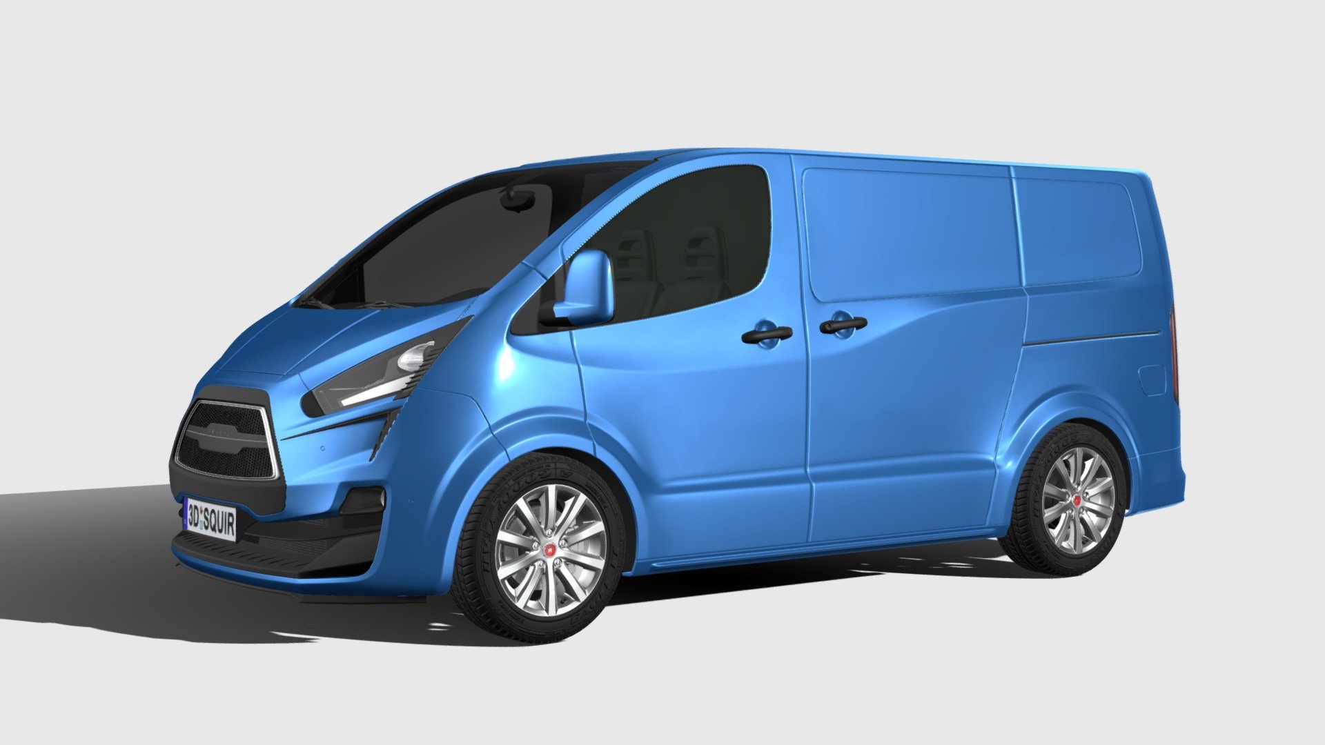 Generic Van Medium 2020 - Buy Royalty Free 3D model by SQUIR3D [2d13c8a ...