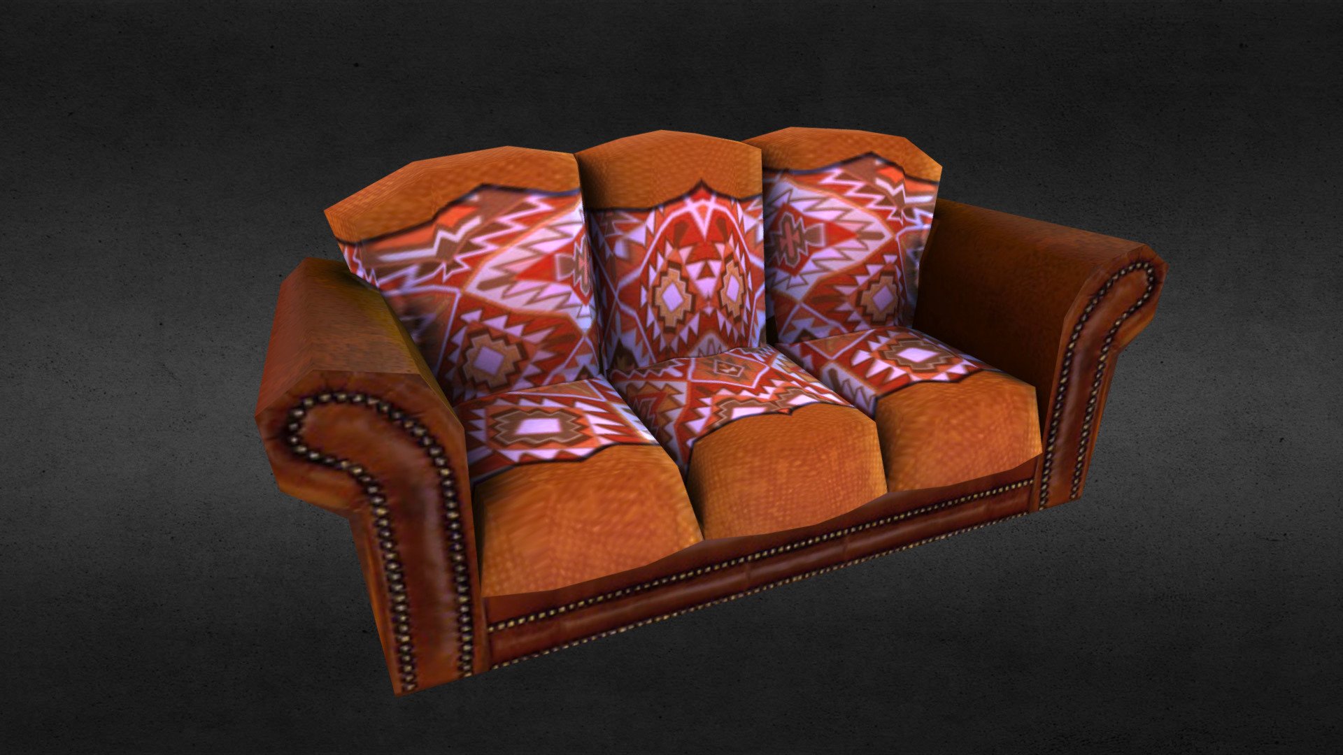Old Fashioned Sofa - 3D model by DIStudios (@distudios_) [2d14bdd ...
