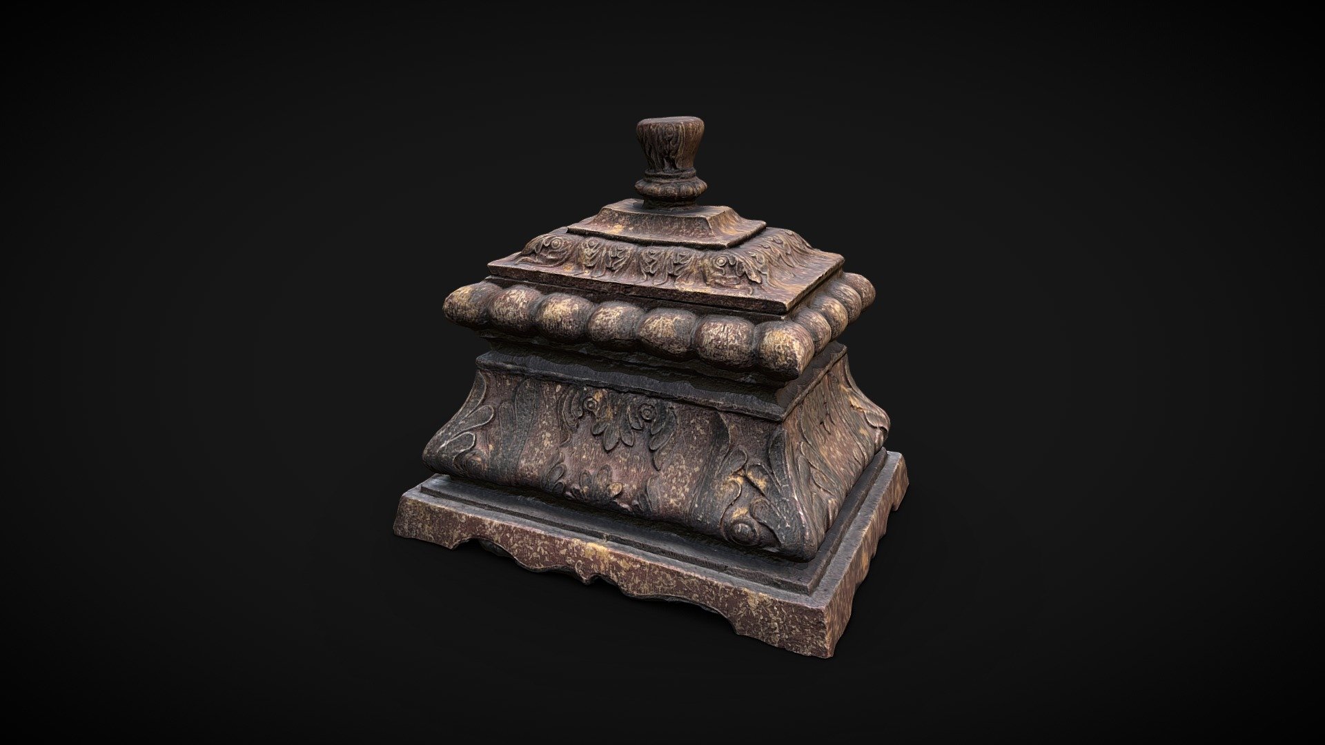 Arabic Box - Buy Royalty Free 3D model by wboony [2d15432] - Sketchfab ...