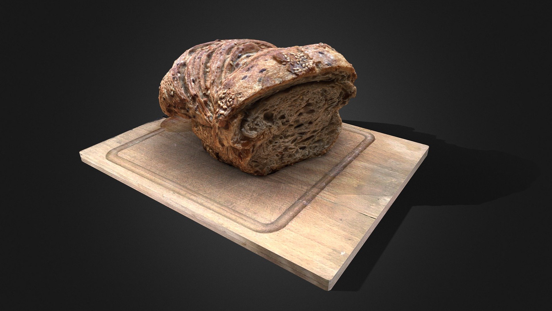 Loaf of bread - Download Free 3D model by EXM (@exm59) [2d17302 ...