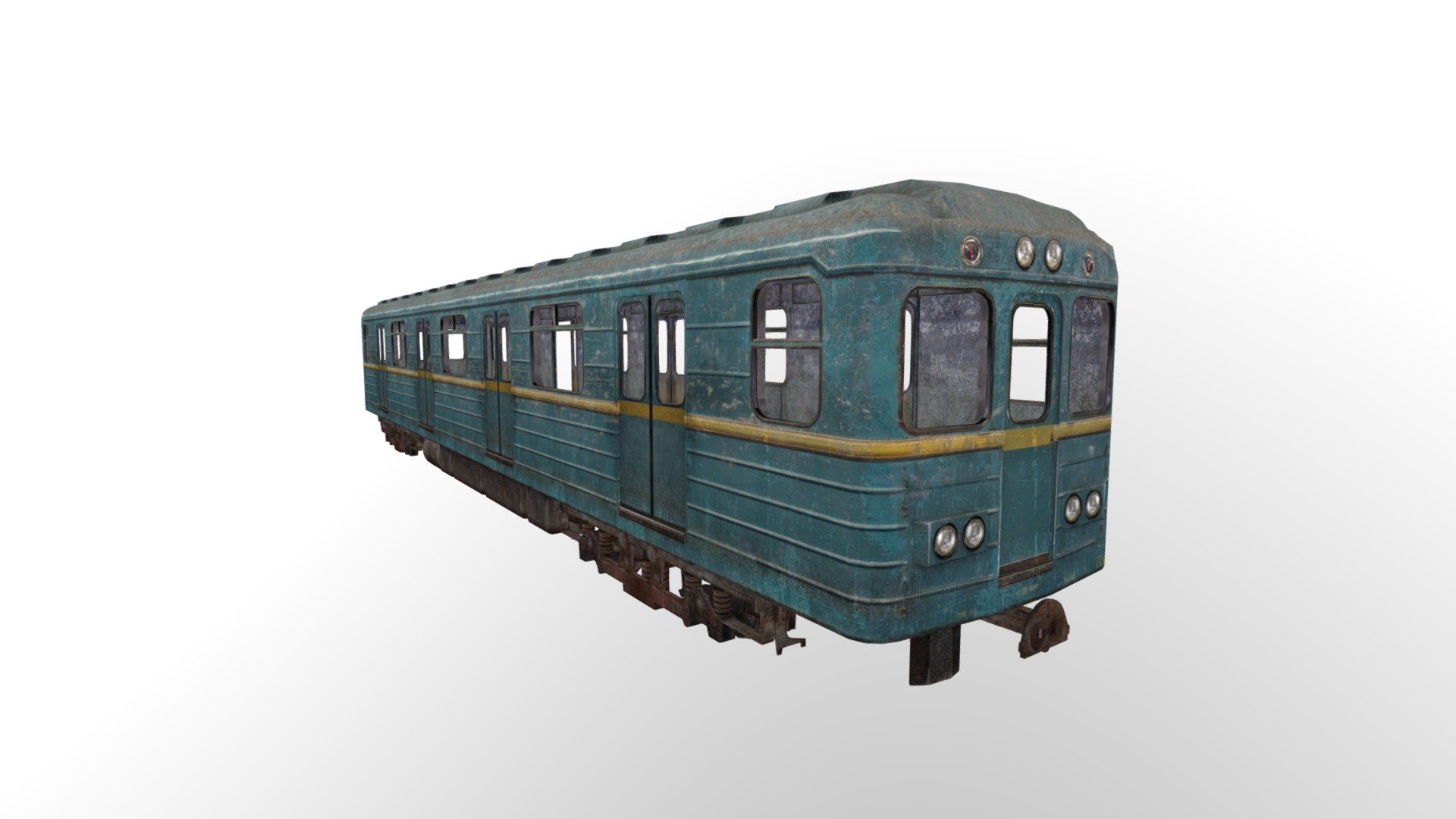 Metro 2033 Train - Download Free 3D model by Leafia dev. (@Chano_old ...