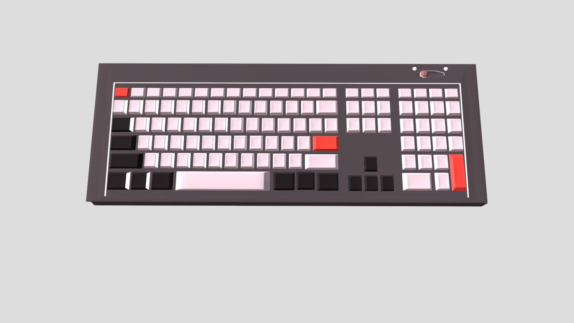 CLAVIER - 3D model by draw_ned [2d18007] - Sketchfab