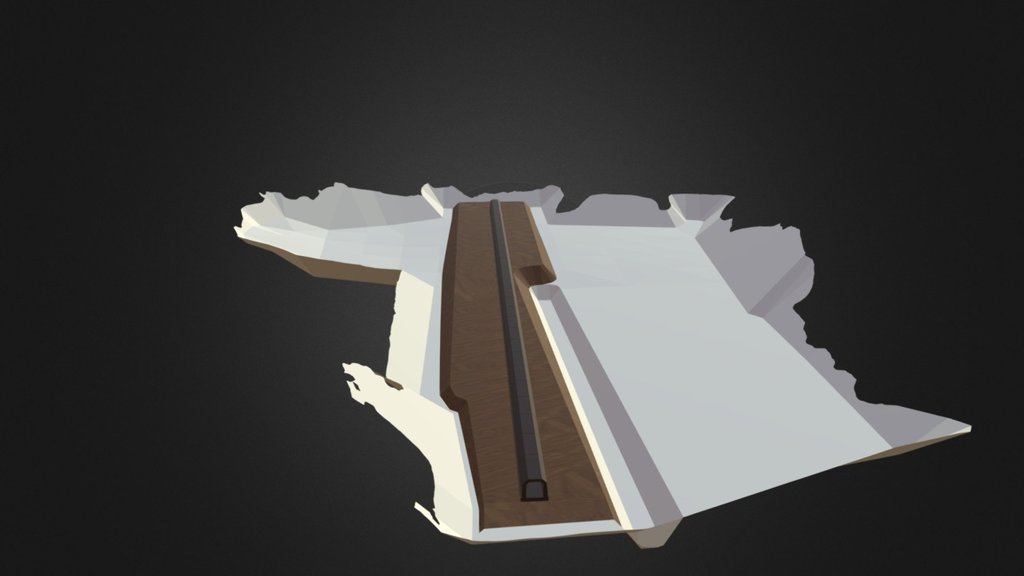 Modelisation Barrage Moreau Terrass Sous Digue - 3D model by jflaulau ...
