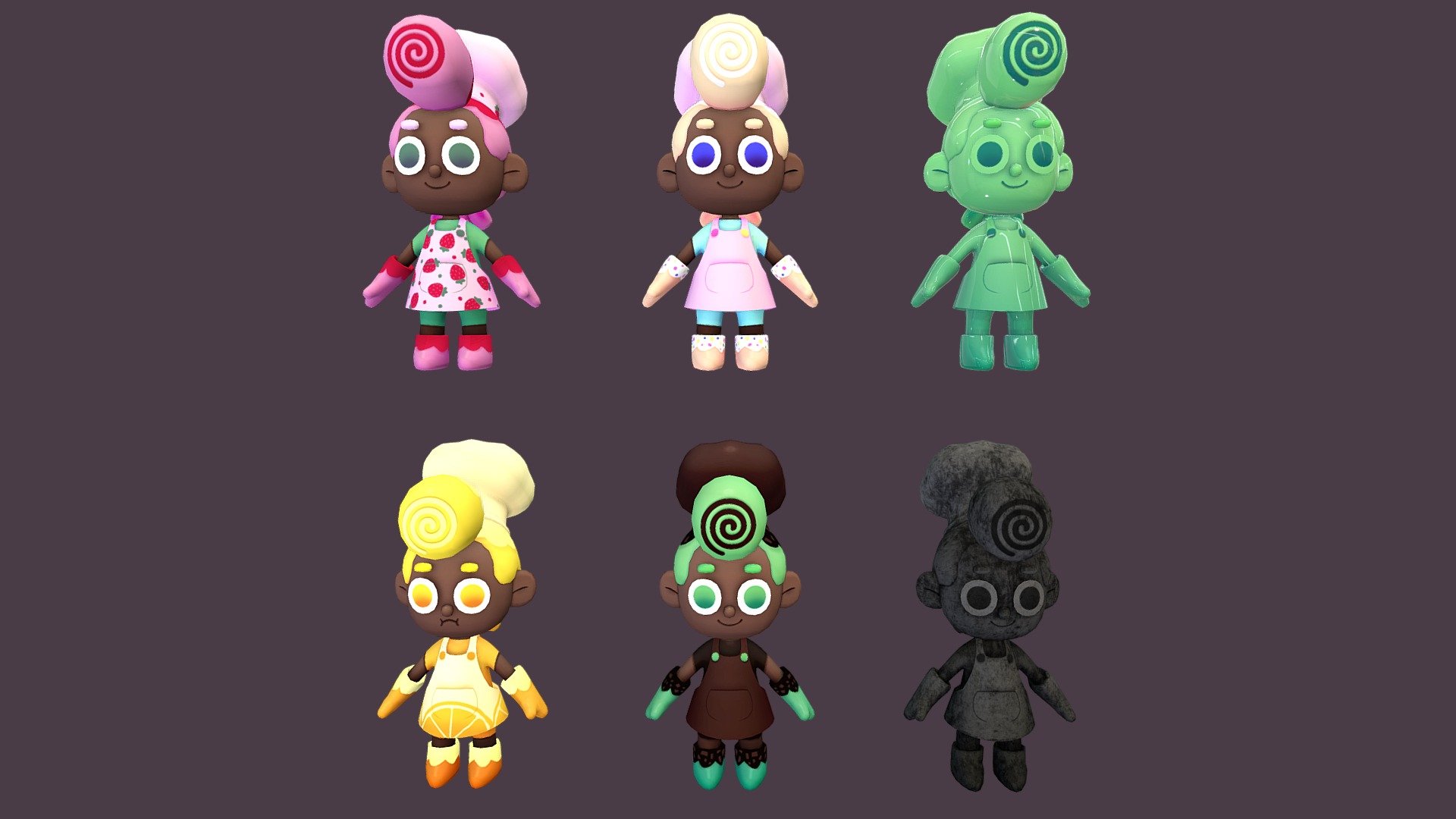 Alternative Player Textures - 3D model by aaleaf_aart [2d1a0c6] - Sketchfab