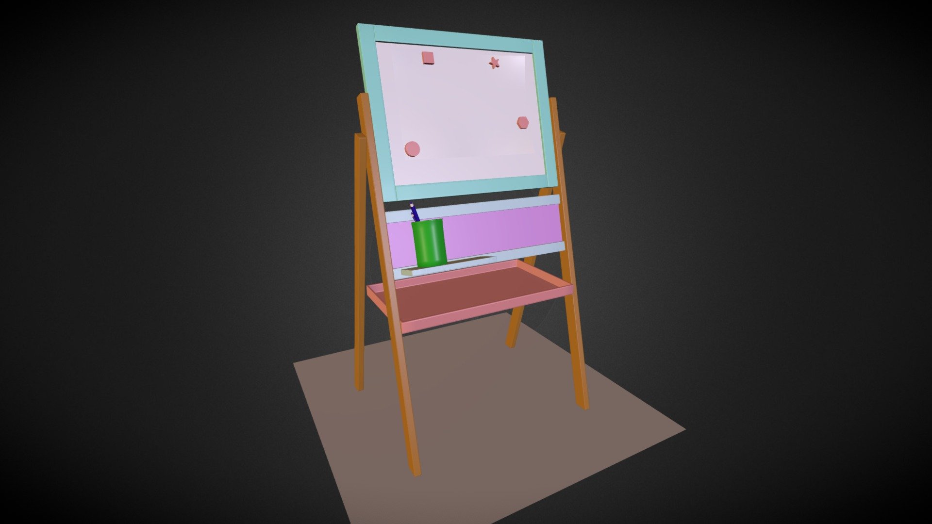 kids drawing board - Download Free 3D model by Marjan Libert (@mlibert ...