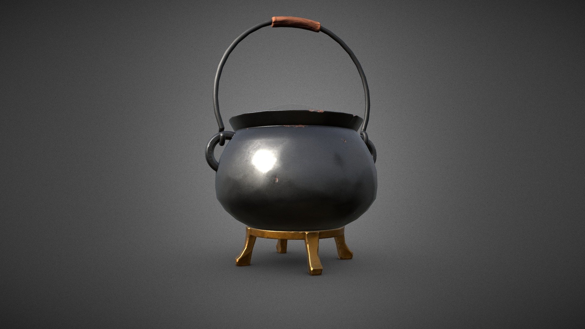 Stylized Cauldron - Download Free 3D model by Perunir [2d1a380] - Sketchfab