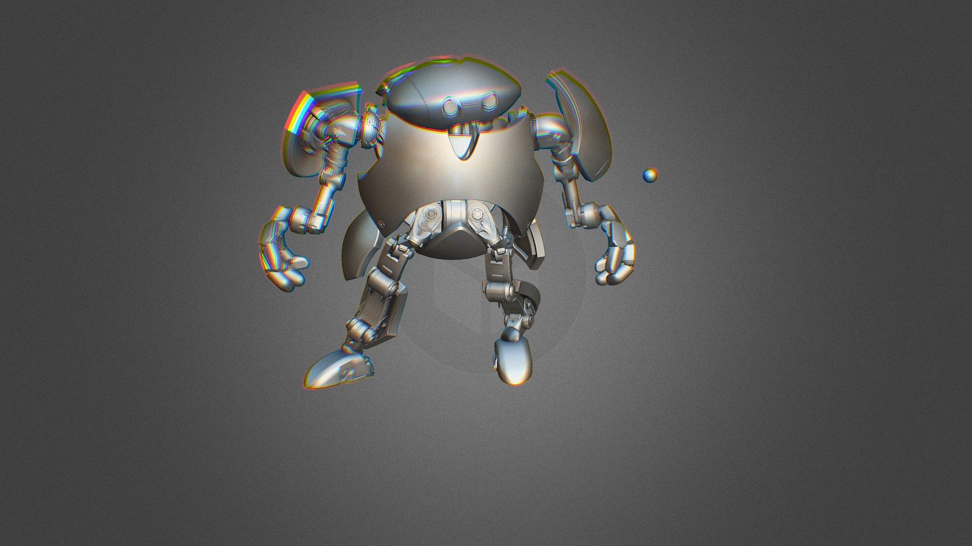 Character_robot - 3D model by CAVESTUDIO [2d1acf7] - Sketchfab