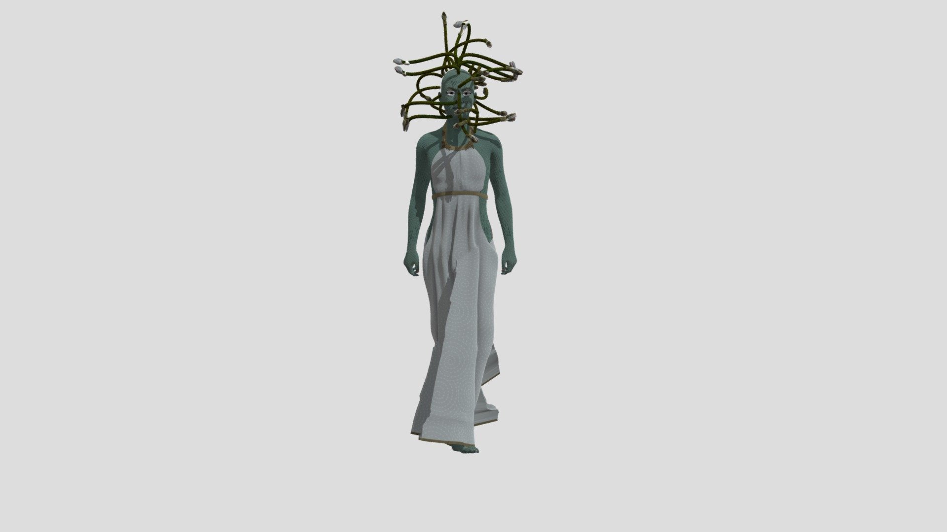 Medusa - Download Free 3D model by Filip Bakker (@fbakker.6) [2d1b4b1 ...