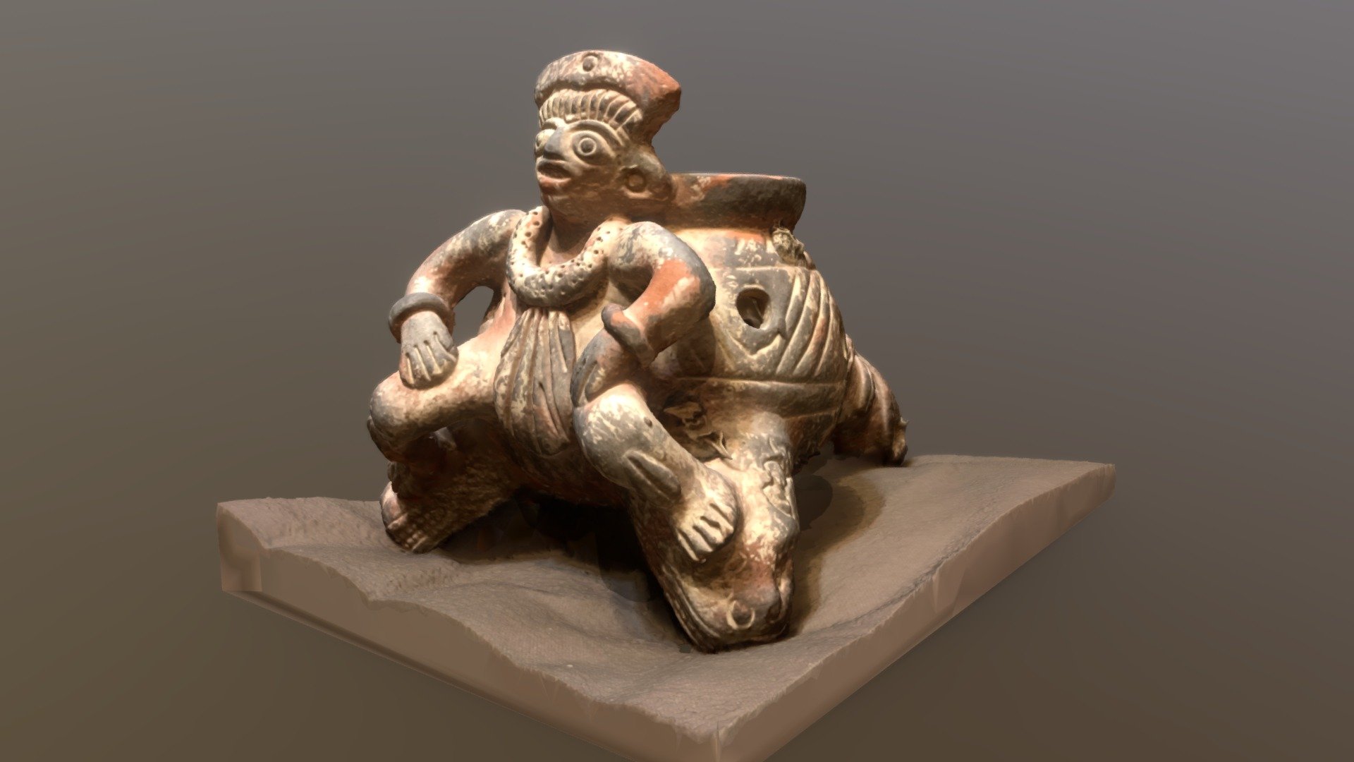 Aztec Figure Scan - 3D model by tomeco [2d1bbc0] - Sketchfab