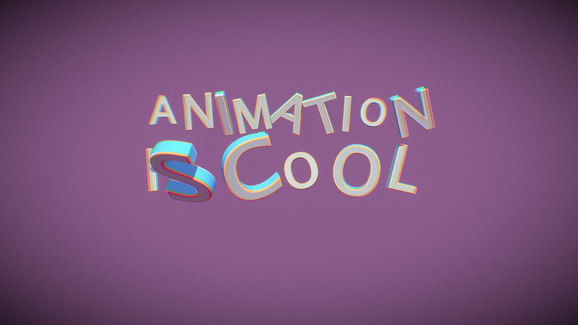 Animation Is Cool 10 test - 3D model by Photonic Studio (@Photonic ...
