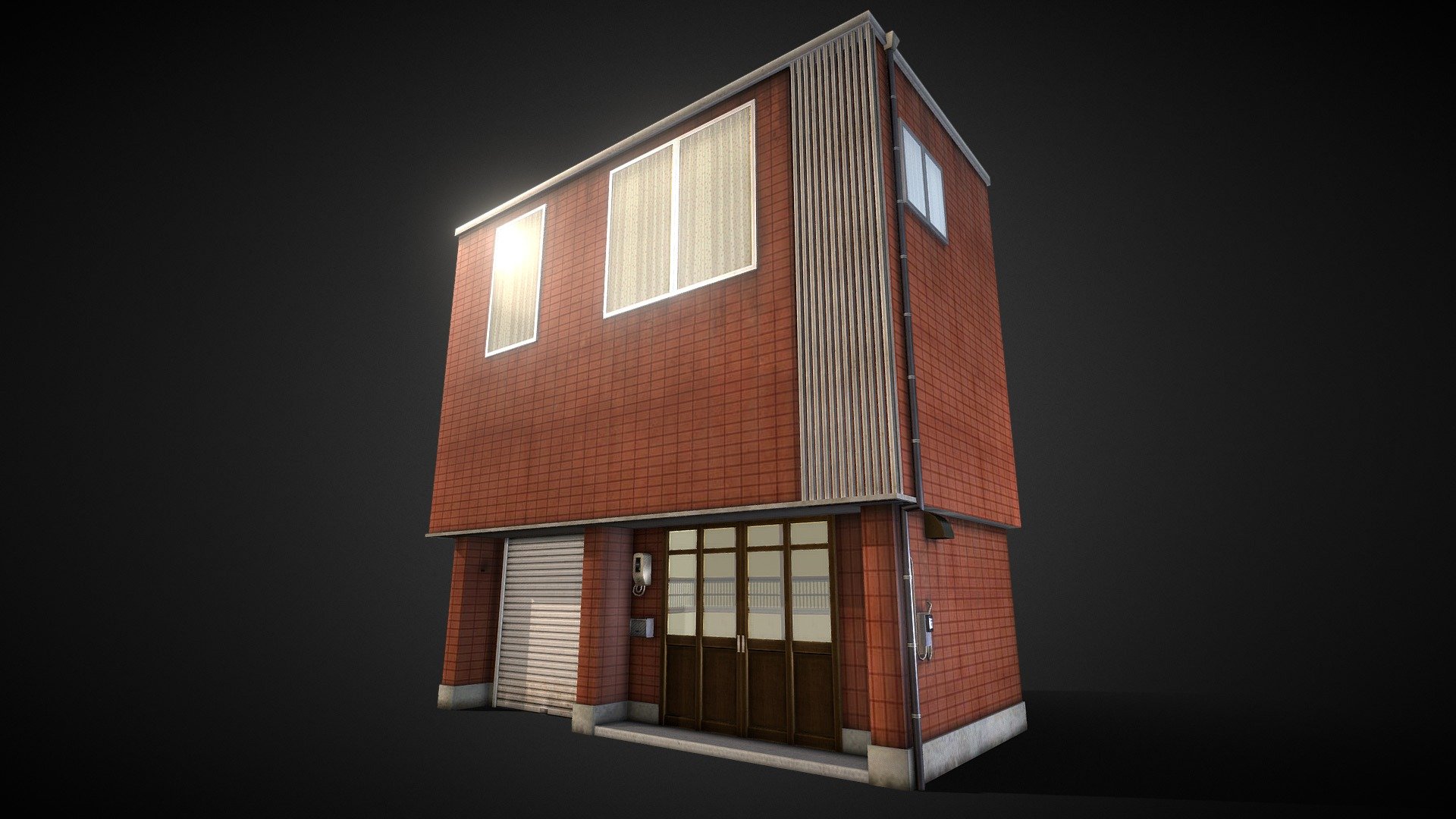 Japanese House 0002 - Buy Royalty Free 3D model by animod [2d1ce7a ...