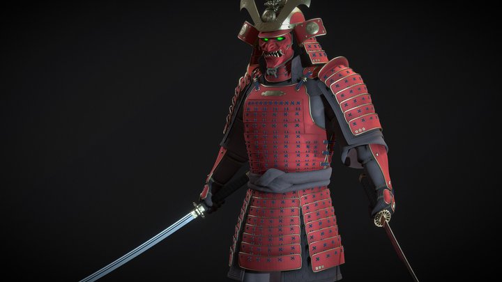 Samurai 3D models - Sketchfab