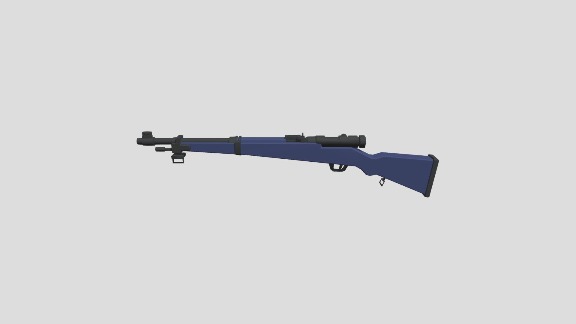 [Blue Archive Weapon] - Goryou Nagusa - Download Free 3D model by ...