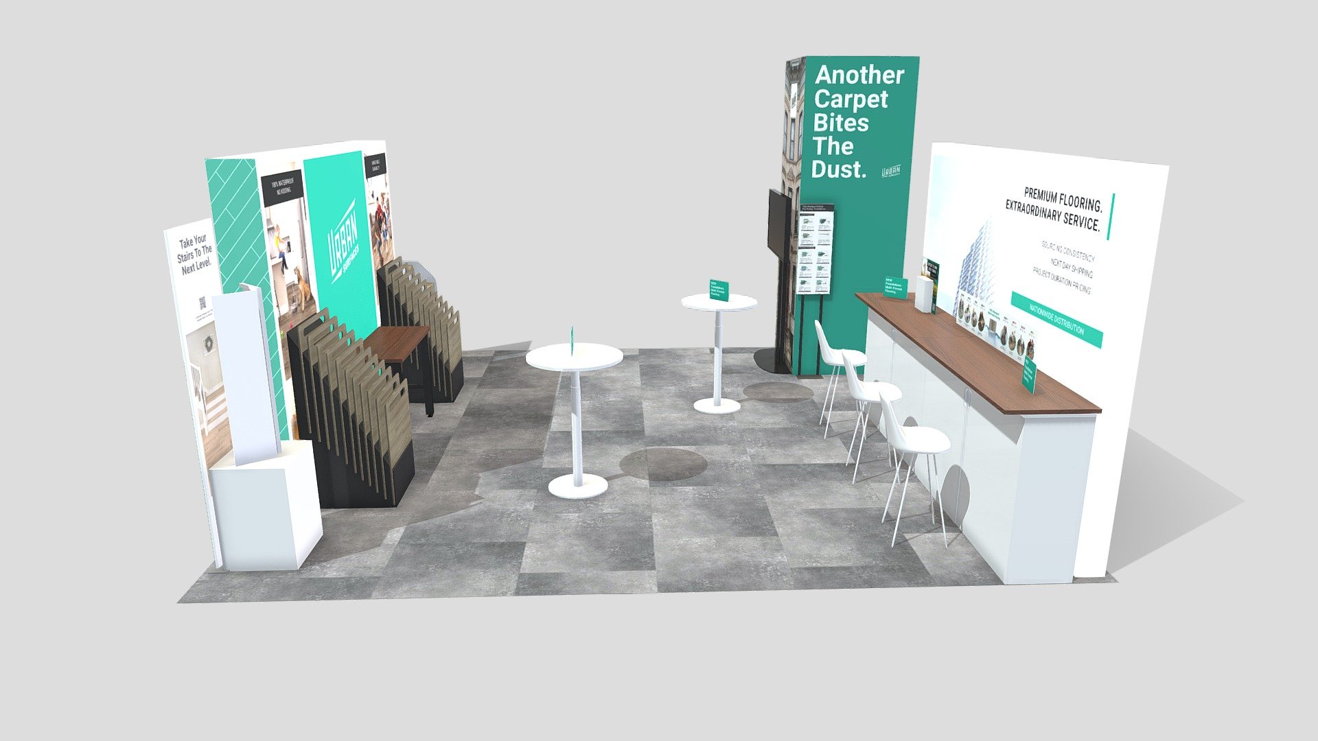 2023 IBS Booth - 3D model by UrbanSurfacesFloors [2d1ff1c] - Sketchfab