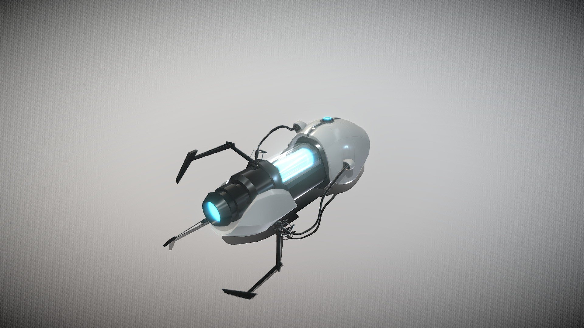 PortalGun - 3D model by JoeArtStation [2d21323] - Sketchfab