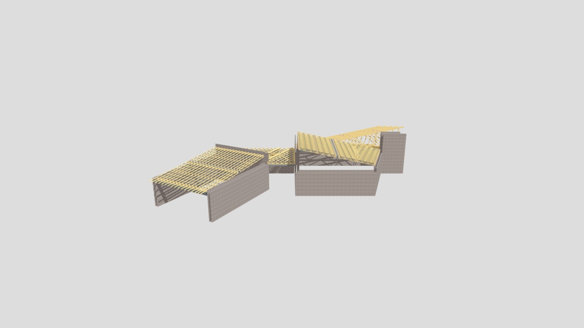 T Connolly Roof Rafters - Download Free 3D model by Dermf [2d21a94 ...