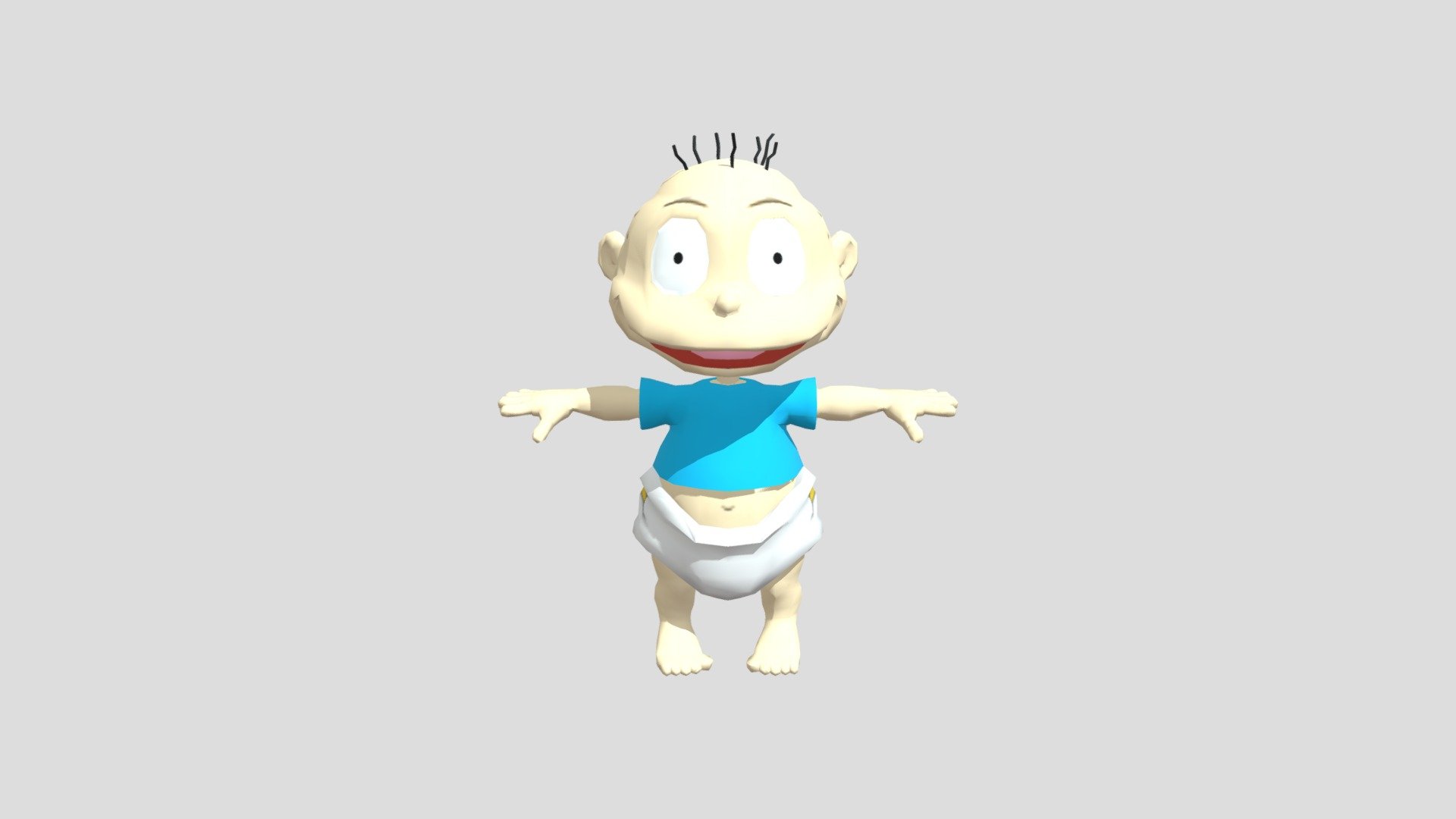 Act_tommy_hi - 3D model by tirrellclark.75 [2d21fd5] - Sketchfab