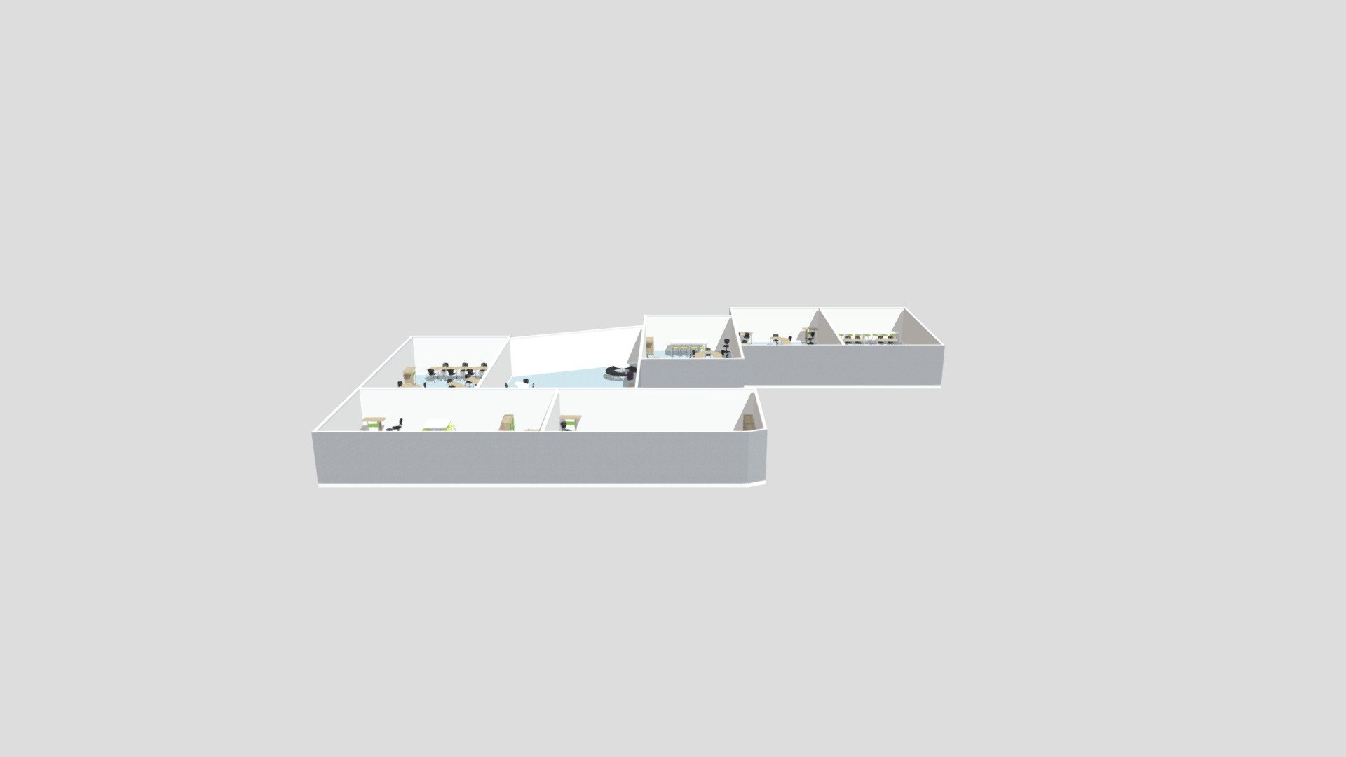 Canberra Grammar 210623 Render - 3D model by furnware [2d2299c] - Sketchfab