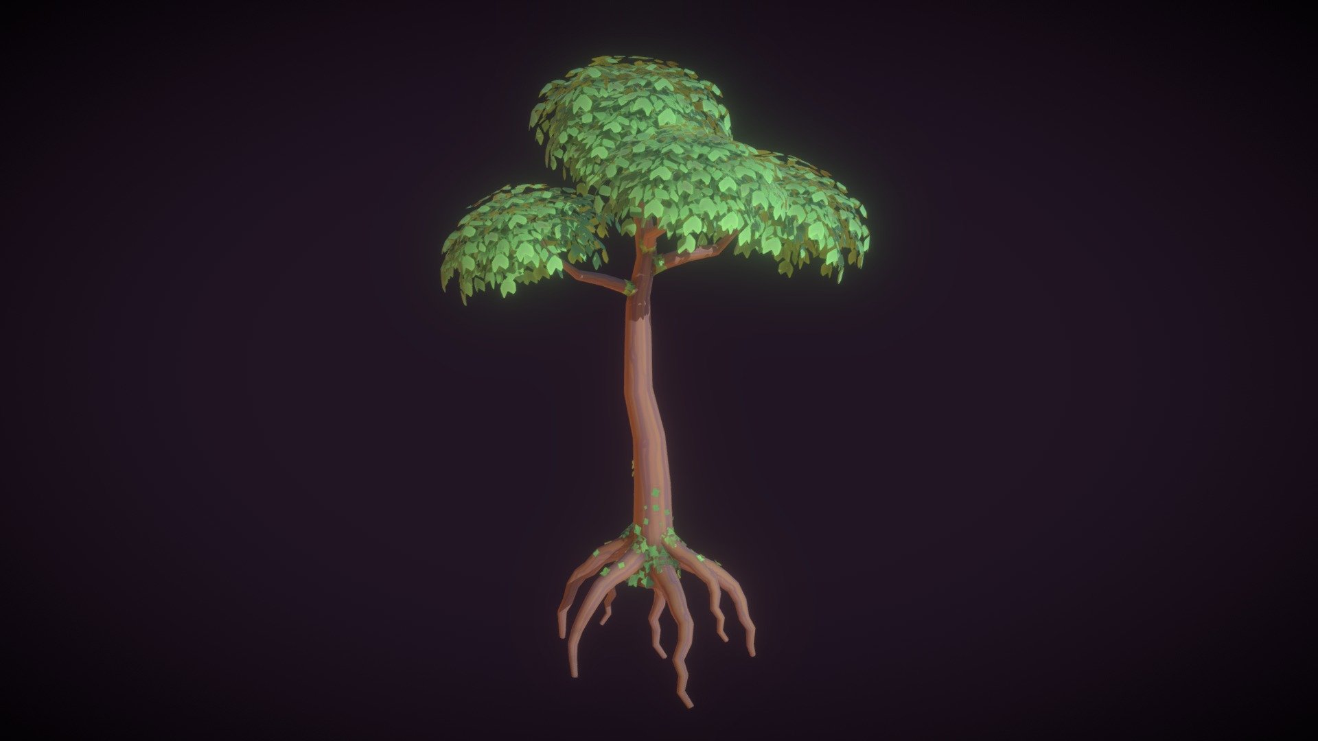 Tropical Tree - 4# - 3D model by pook (@son.of.a.pook) [2d24a61 ...