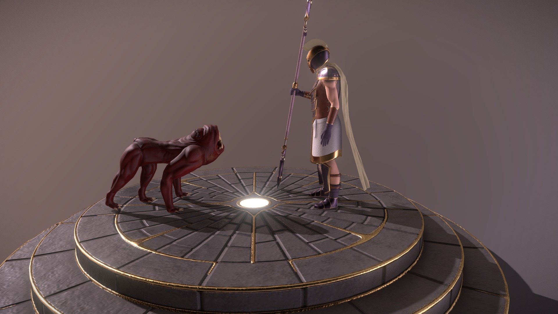 Vanguard Knight - University Assignment - 3D model by Ricardo Gonçalves ...