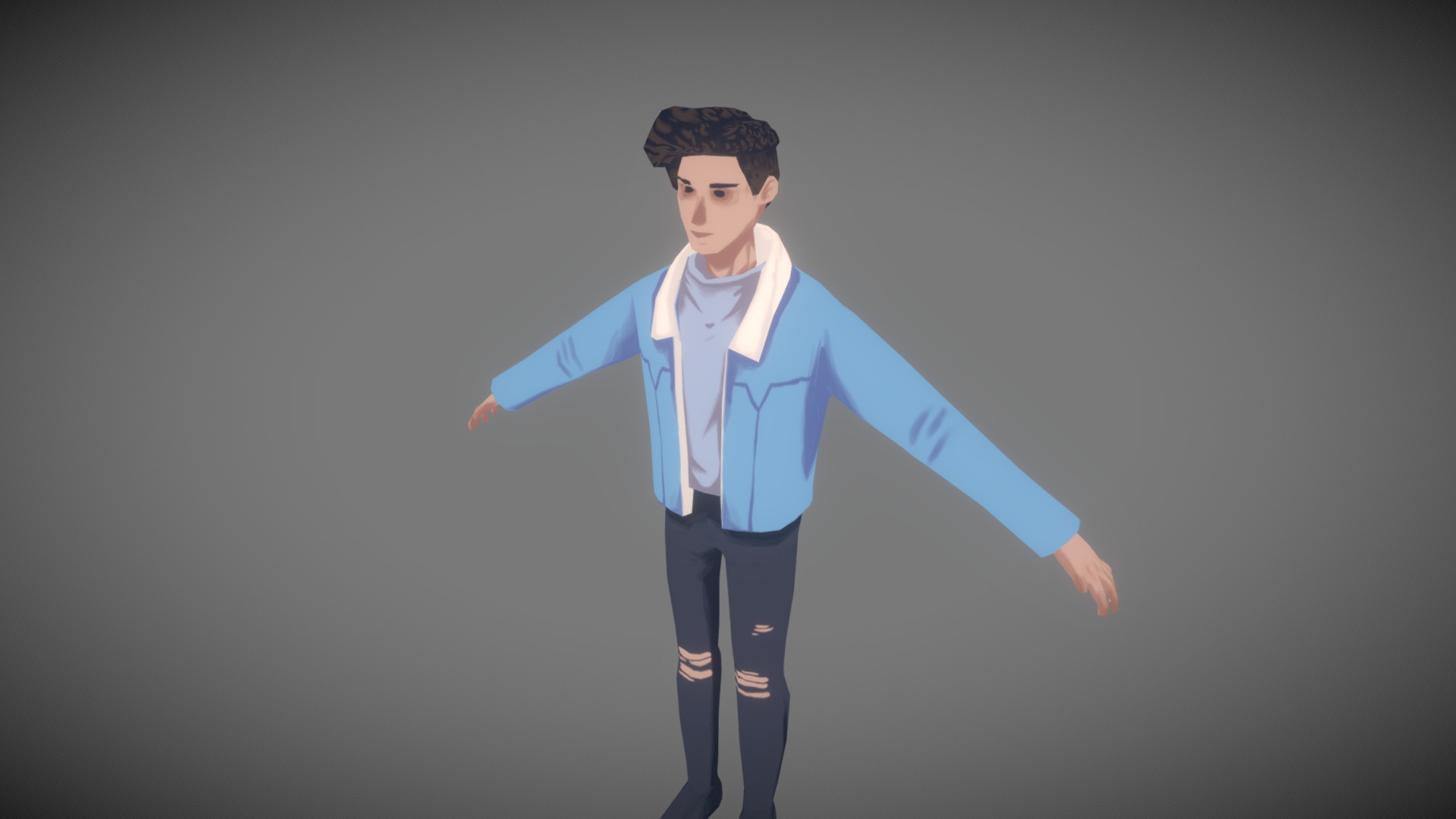 Original Character - 3D model by laucalle09 [2d28224] - Sketchfab