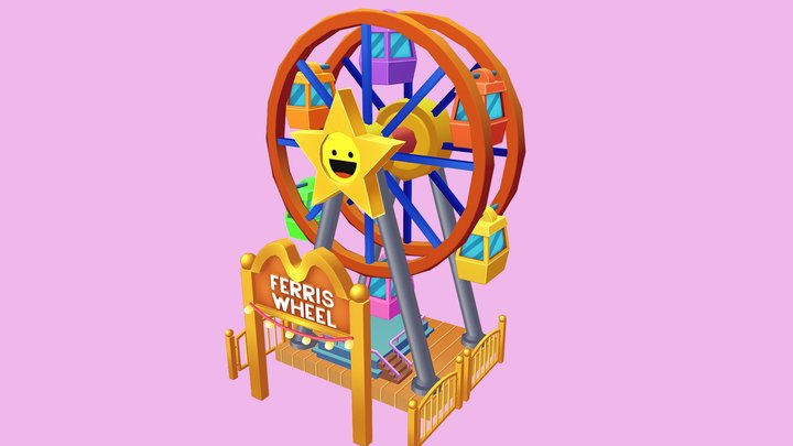 Hypercasual 3D models - Sketchfab
