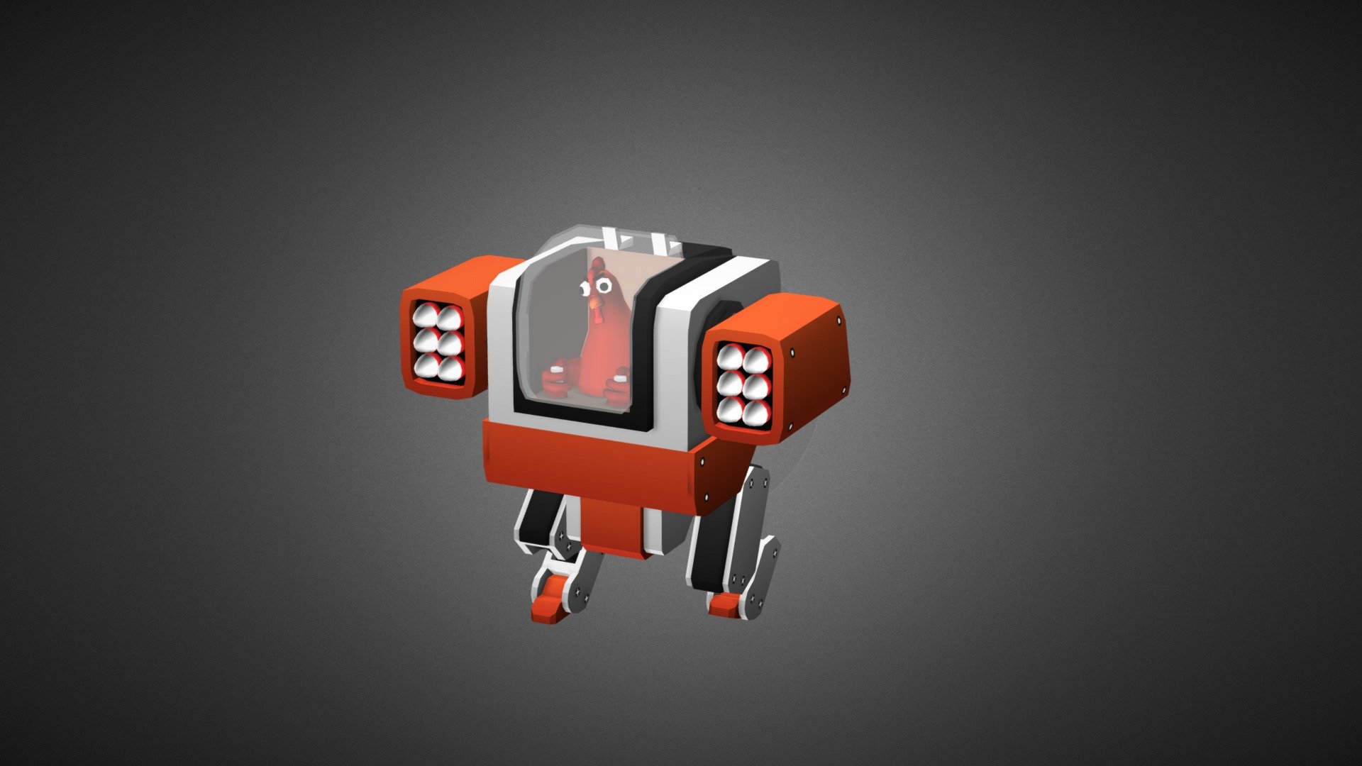 Chicken Attack - 3D model by cubemelongames [2d28ec1] - Sketchfab