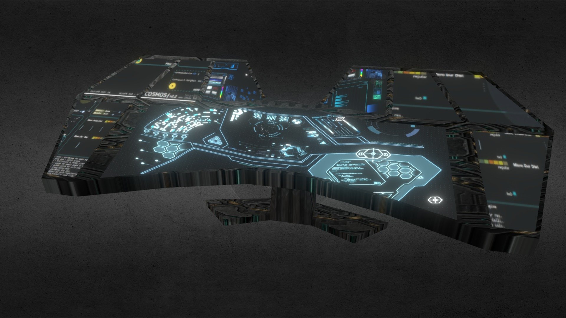 Free Terminal 1 - Download Free 3D model by Inditrion Dradnon (@dradnon ...