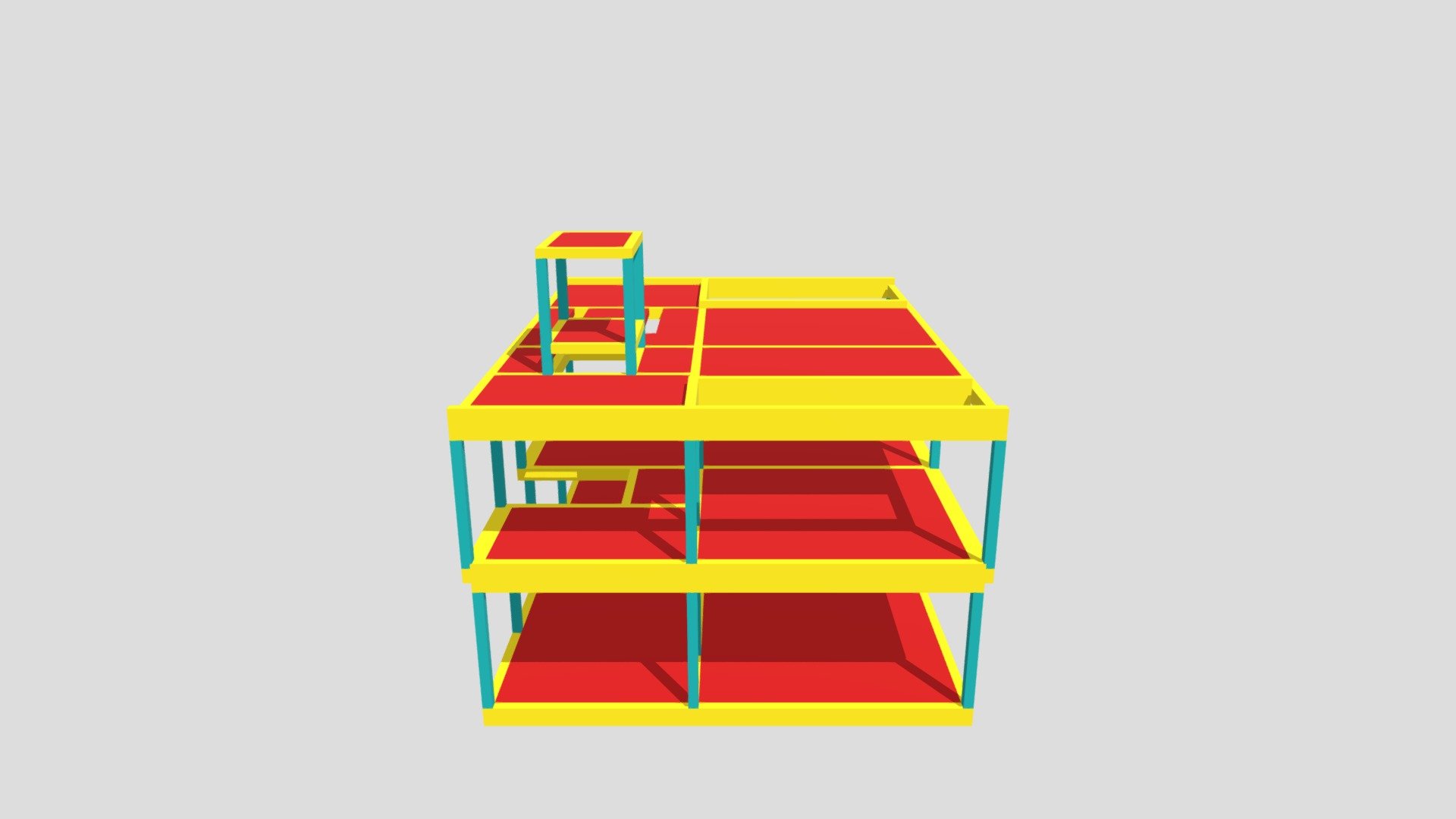 Esquema Estructural - 3D model by gautogabriela [2d30e65] - Sketchfab
