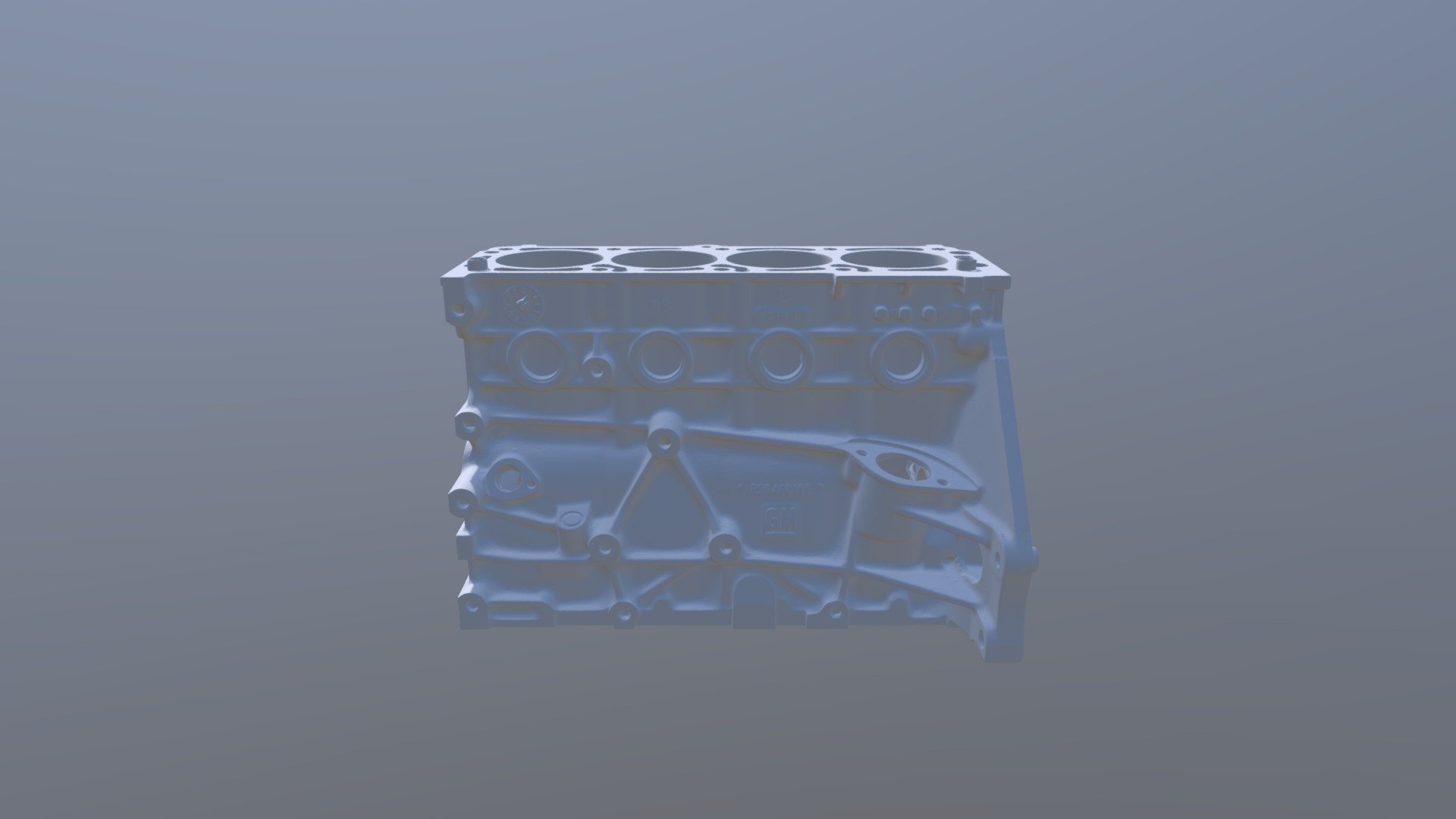 Cylinder block - 3D model by Solutionix (@Solutionix1) [2d31213 ...