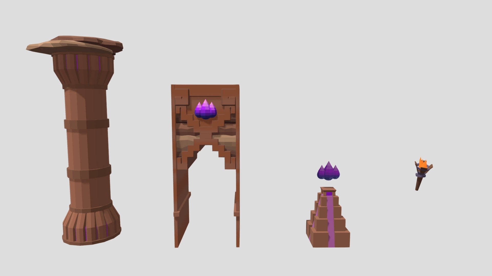 Earth Dungeon other assets - 3D model by AUmans [2d318d5] - Sketchfab