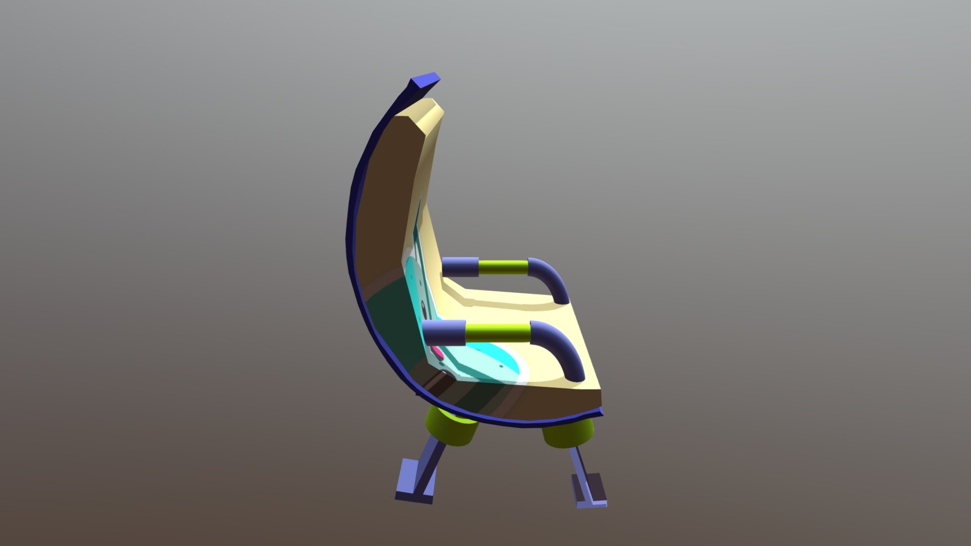 Kursi Malas - 3D model by Wara [2d32f1d] - Sketchfab