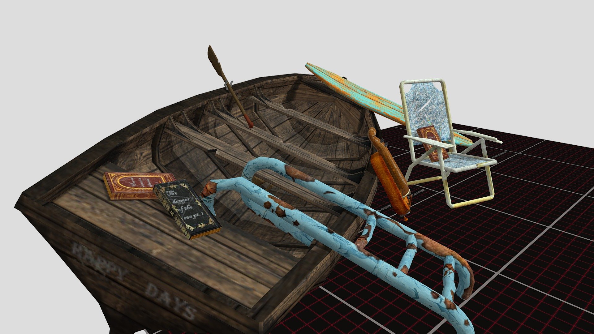 (first version 5 finished props) - Download Free 3D model by ...